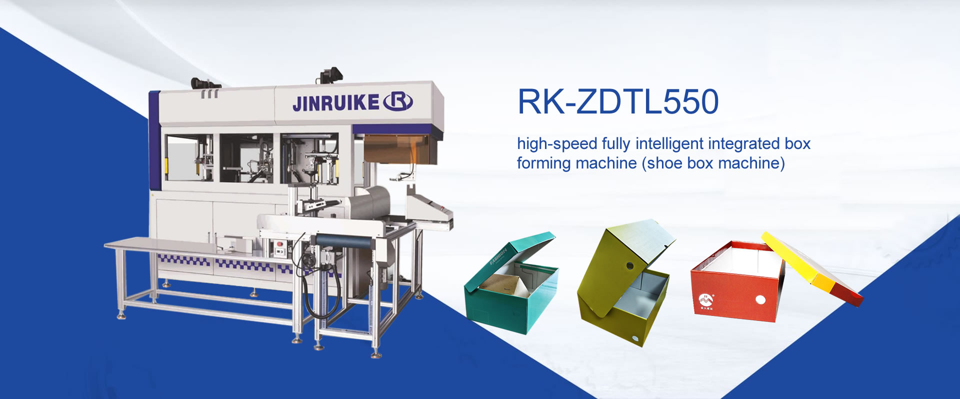 Box making machine|Shoes Box Forming Machine | Fruit Box Forming ...